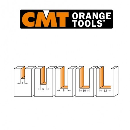 CMT Orange Tools Overfræseborssæt (5 stk.)